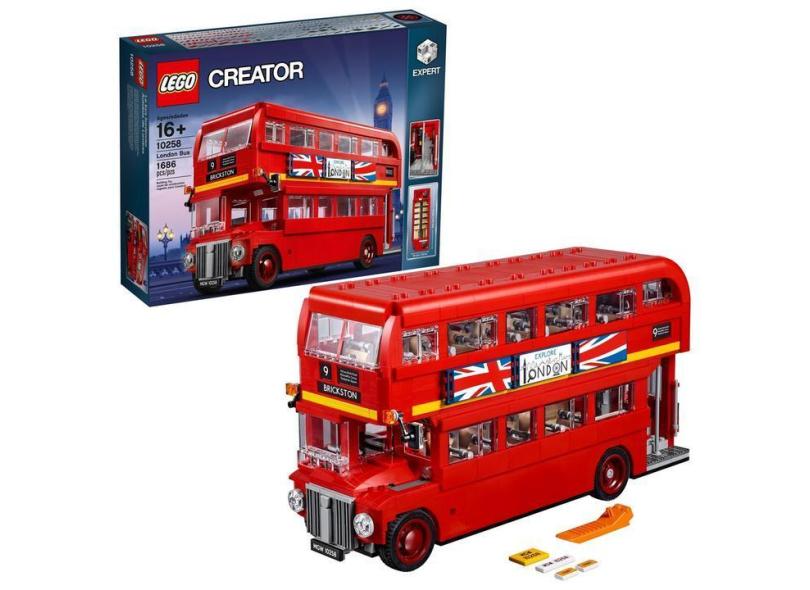 Lego London Bus (Ônibus de Londres) Mod. 10258 - 1.686 Peças com o ...