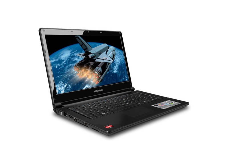 Notebook Megaware AMD Dual Core C-50 2GB de RAM HD 320 GB LED 14 ...