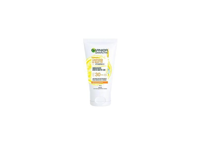 Garnier SkinActive Uniform Matt Hidratante Facial FPS30 40g com o ...