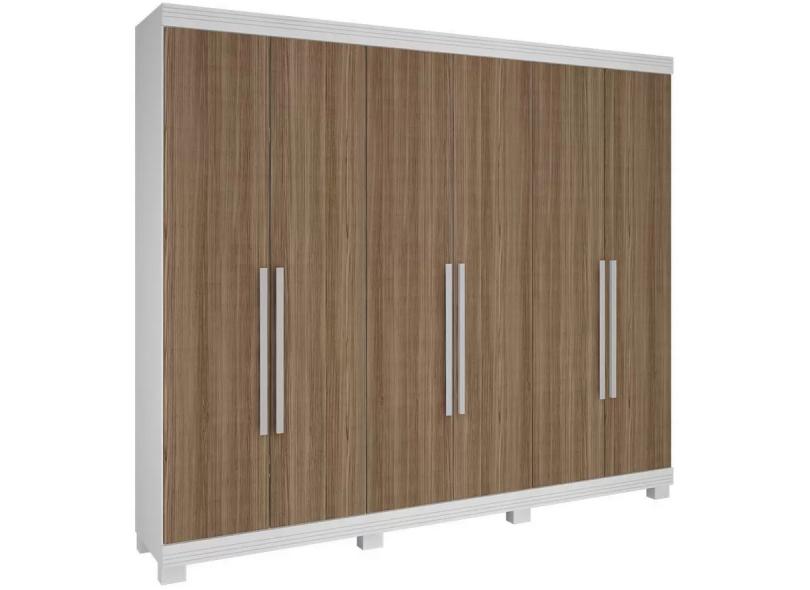 Guarda-Roupa Casal 6 Portas 7 Gavetas Guarapari Plus Móveis Rimo com o ...
