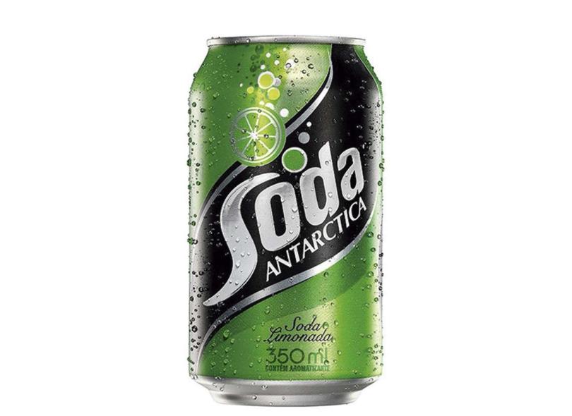 Refrigerante Soda Limonada Antarctica Lata 350ml com o Melhor Preço é ...