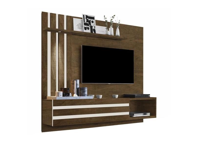 Painel Bancada Para TV 58 Polegadas Sao Paulo Malbec Off White LPA ...
