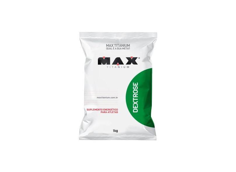 Dextrose Max Titanium Em Pó 1Kg Natural com o Melhor Preço é no Zoom