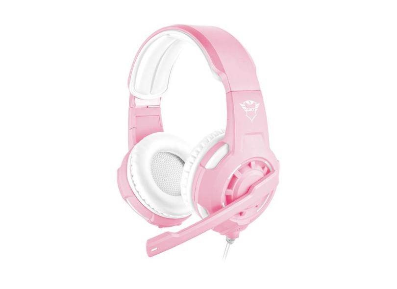 Headset Gamer Trust gxt Radius Pink Edition com fio - Multiplataforma ...