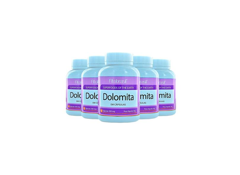 Dolomita Capsulas - 60 Capsulas - Proteja Seu Estomago Contra Bactérias ...
