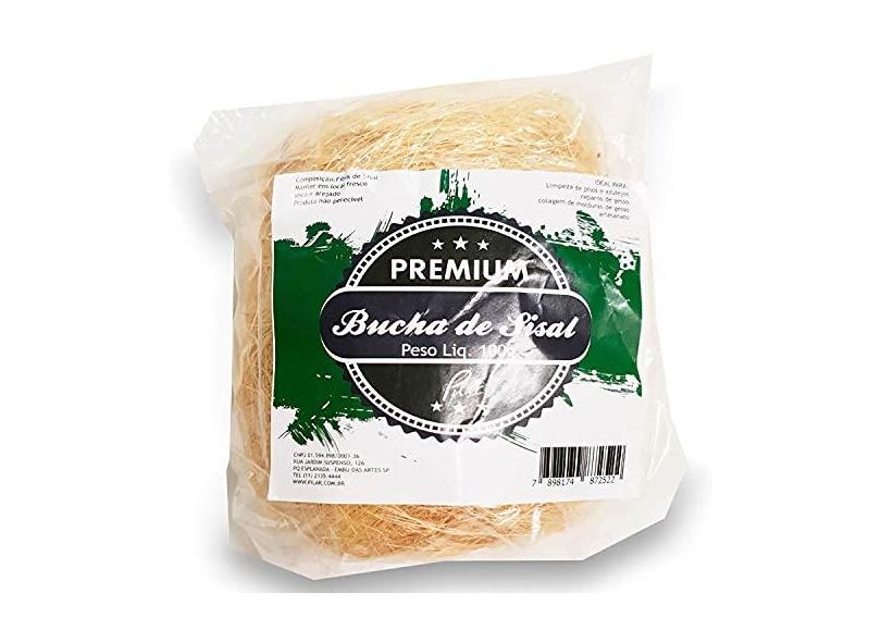 Bucha de Sisal Premium 250g com o Melhor Preço é no Zoom
