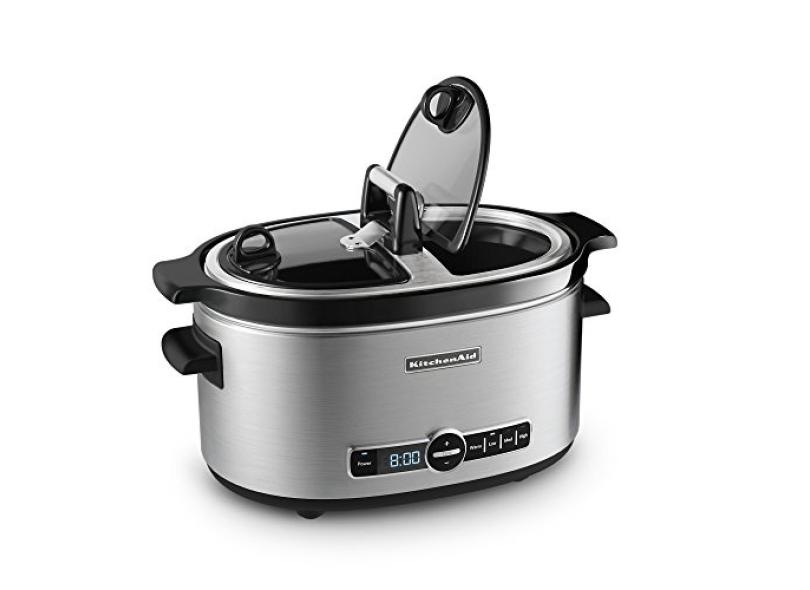 Panela Elétrica KitchenAid KSC6222SS, 4 Ajustes, Aço Inoxidável, Prata ...