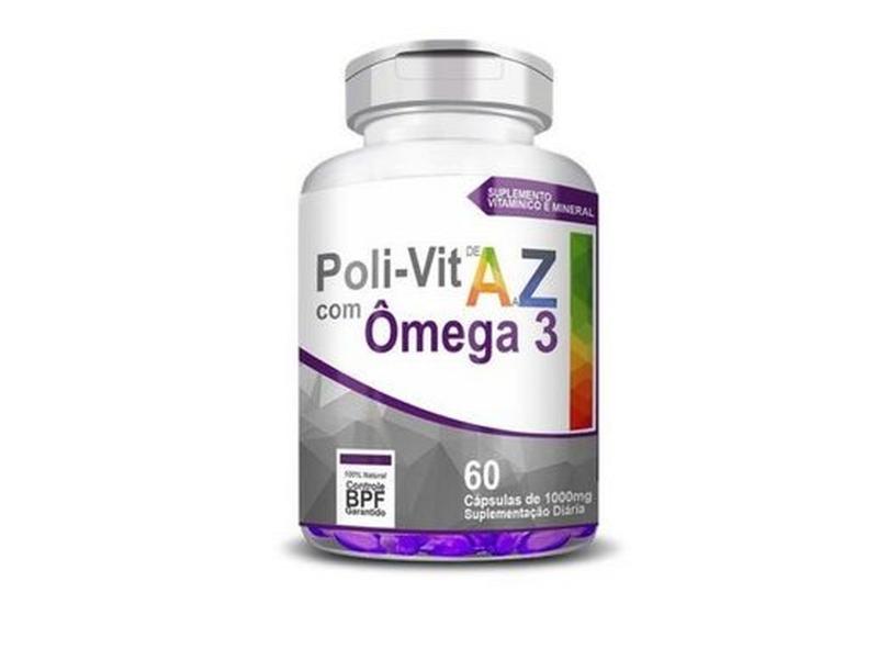 Poli-vit Az Ômega 3 1000mg 60 Cápsulas com o Melhor Preço é no Zoom