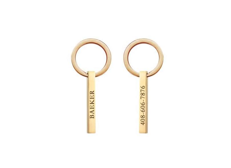 MEMOPAW Etiquetas de identificação de cães personalizadas quatro lados ...