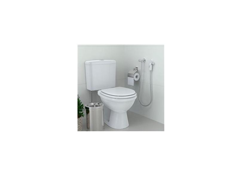 Kit Ducha Higiênica Blukit com Crivo Registro ABS com Flexível Inox de ...