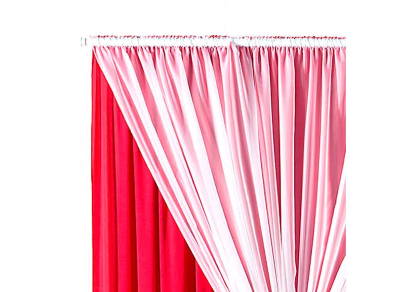Cortina Lisa Para Quarto ou Sala Barcelona 4m x 2,8m de Altura Ideal ...