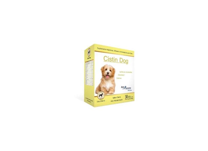 Cistin Dog 210g 30 tabletes suplemento Cães - Botupharma em Promoção é ...