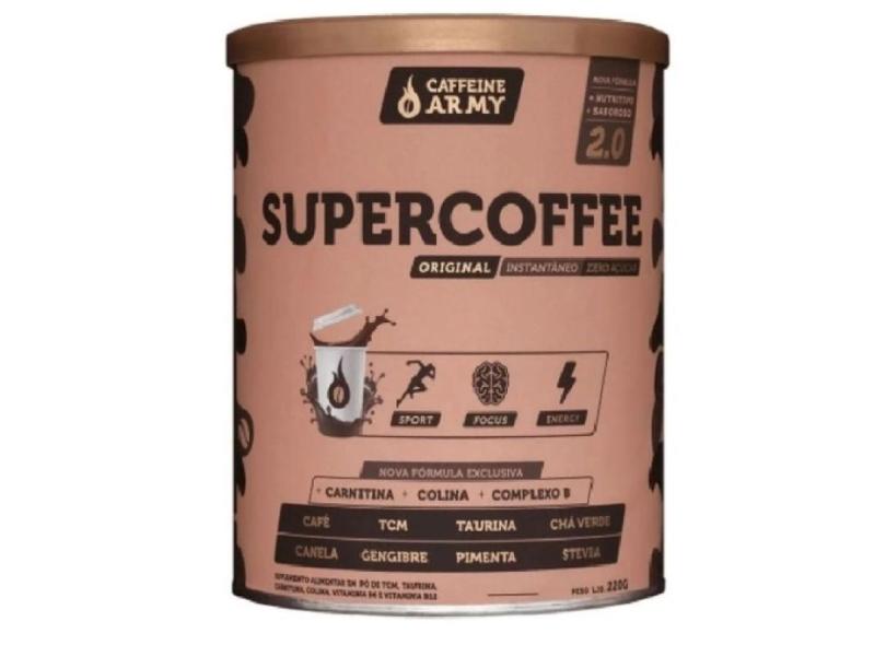Super Coffe Army 220G (22 Doses) - Caffeine Army com o Melhor Preço é ...