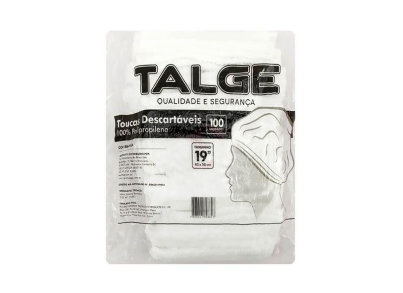Talge Tnt Touca Descartável C/100 com o Melhor Preço é no Zoom
