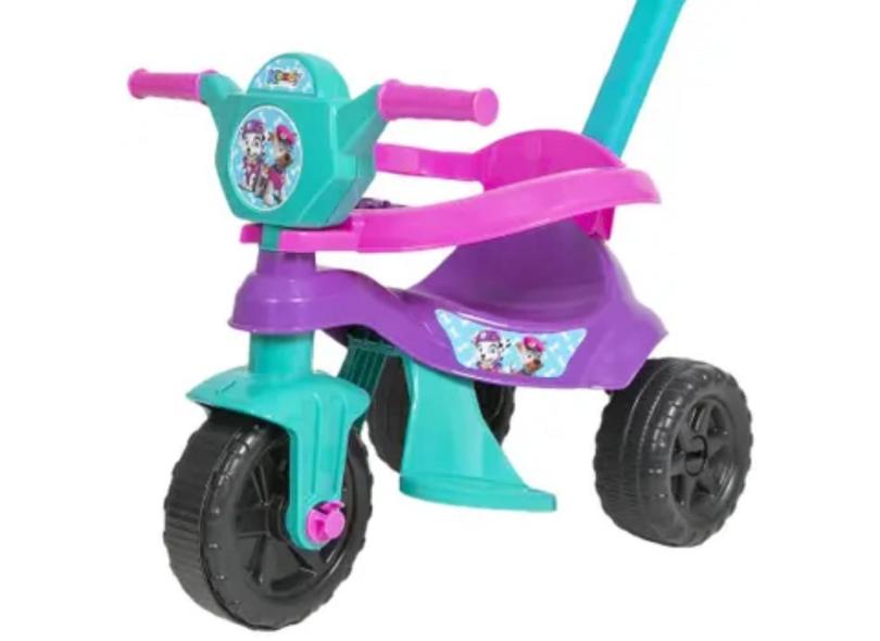 Triciclo Motoca Infantil Com Empurrador Para Passeios Ideal Para Seu ...