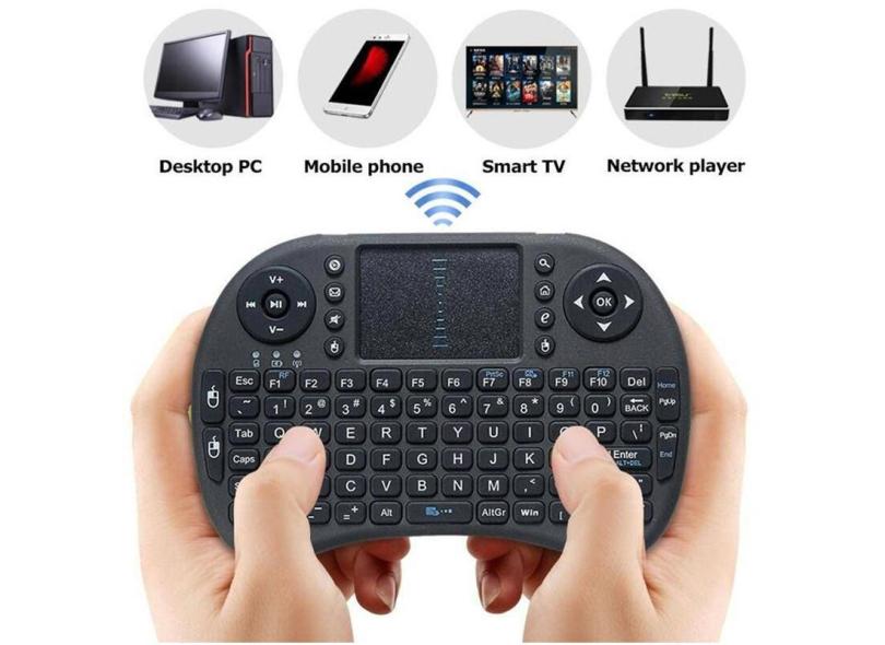 Mini Teclado Wireless Keyboard Mouse Smart Tv Samsung com o Melhor ...