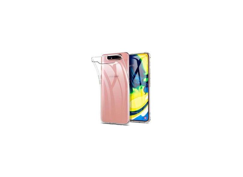 Capa de silicone Samsung Galaxy A80 / A90 Transparente em Promoção é no ...