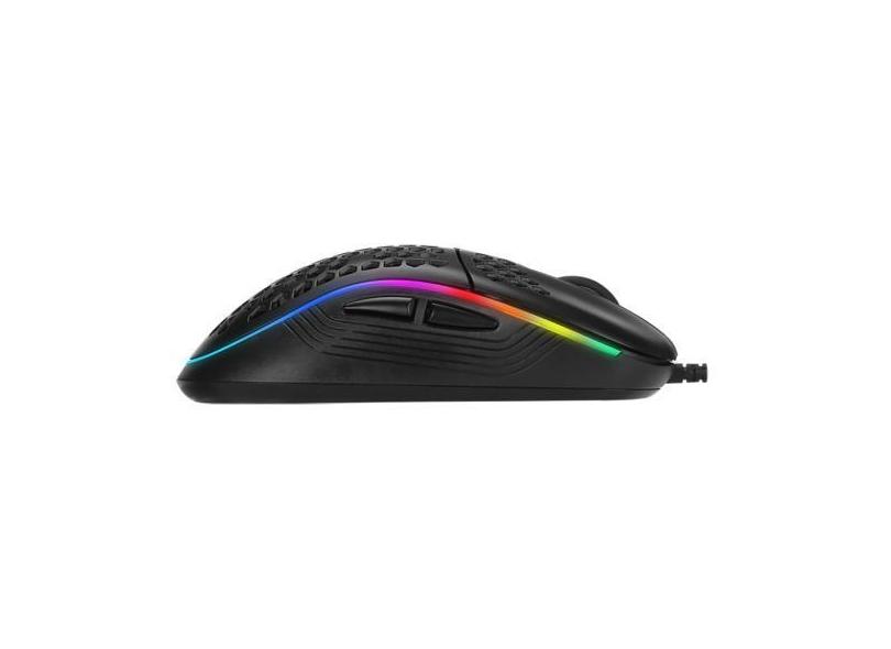 Mouse Gamer RGB Flkm003 Air Flakes Power Preto - ELG com o Melhor Preço ...