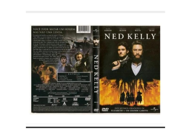 Ned Kelly Dvd Original Heath Ledger,orlando Boom em Promoção é no Buscapé