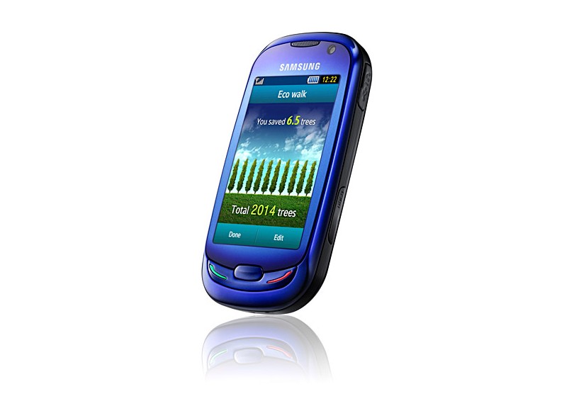 Celular Samsung Blue Earth S7550 3G Wi-Fi com o Melhor Preço é no Zoom
