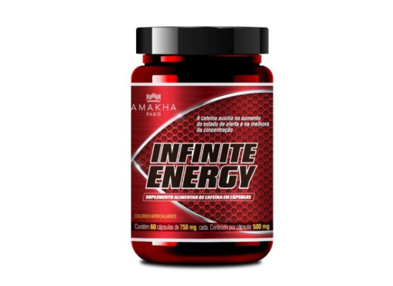 Suplemento Alimentar Infinite Energy - 60 Cápsulas De 500mg Pronta ...