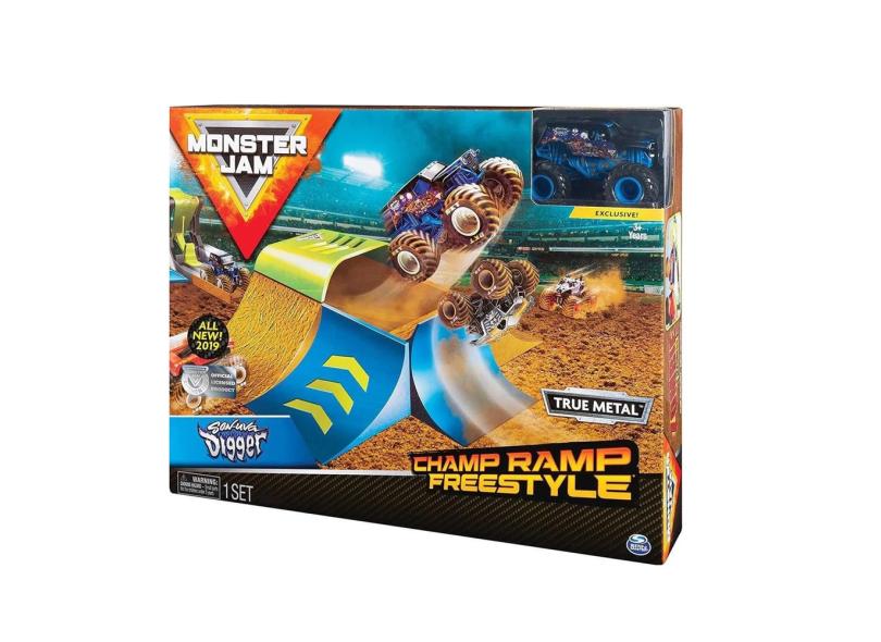 Monster Jam Champ Ramp Son-uva Digger 2021 em Promoção é no Buscapé