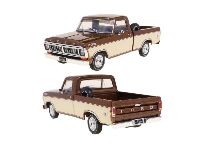 Miniatura De Ferro Ford F-100 1970 18cm 1/24 - California Classics com ...