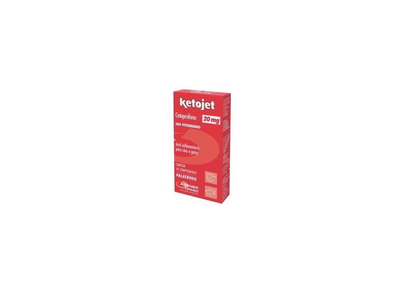 Anti-inflamatório Agener União Ketojet 20mg 10 Comprimidos com o Melhor ...