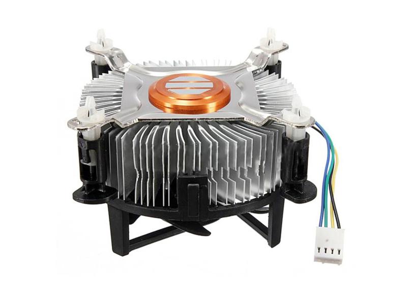 Cooler Ventilador De Alumínio cpu Para Computador pc Ventilador De ...