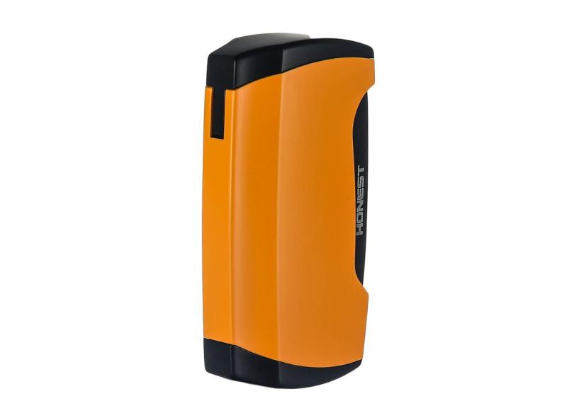 Inflável cigarro Luxo Isqueiro Ultra-fino dupla Chama Igniter Lighter ...