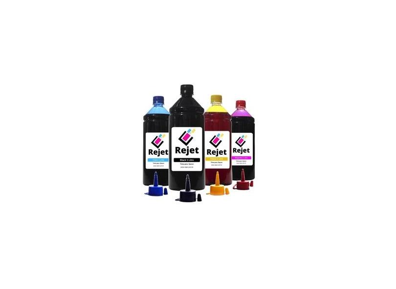 Kit 4 Tintas Para Epson L210 Ecotank Cmyk Corante 1 Litro com o Melhor ...