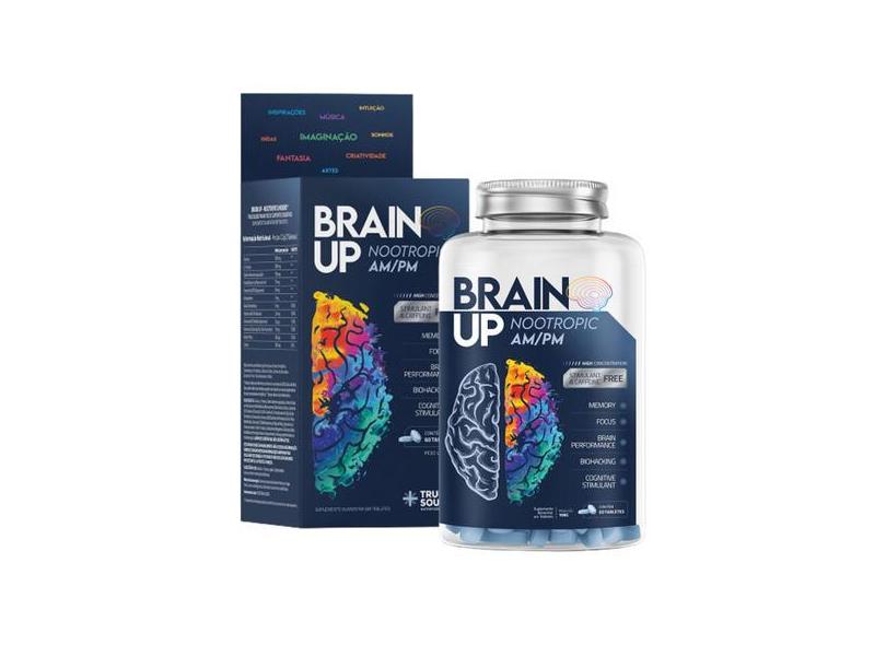 Brain Up Am/Pm Foco E Concentração 60 Tabletes True Source em Promoção ...