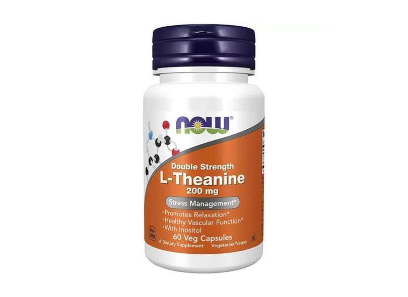 L Teanina Theanine 200Mg 60 Capsulas Now Foods Importada em Promoção é ...