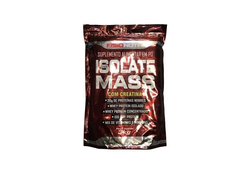 Isolate Mass 50.000 (3Kg) - Sabor: Morango - Fisionutri em Promoção é ...