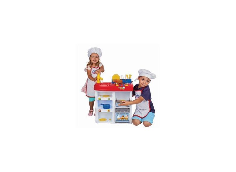 Cozinha Infantil Master Chef Kids Colorida 8035 - Magic Toys com o ...
