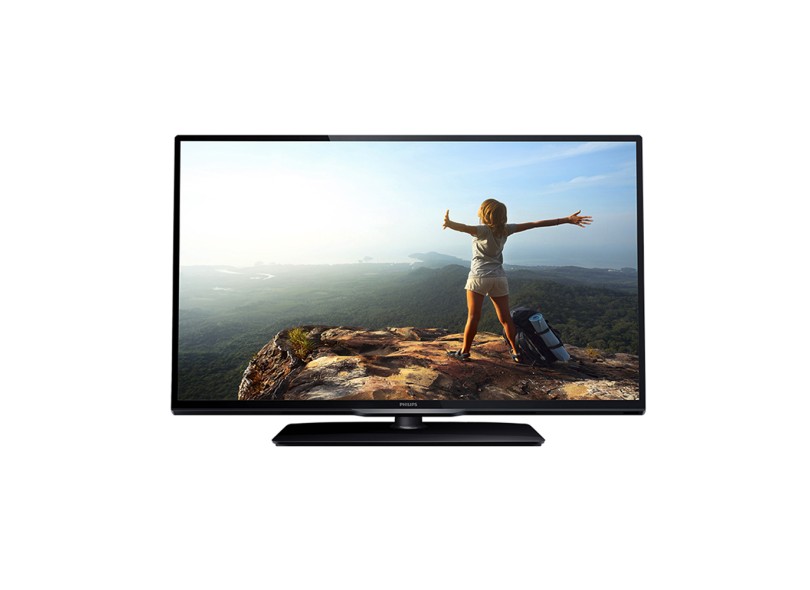 TV LED 42" Smart TV Philips Série 3500 Full HD 2 HDMI 42PFL3508G/78 com ...