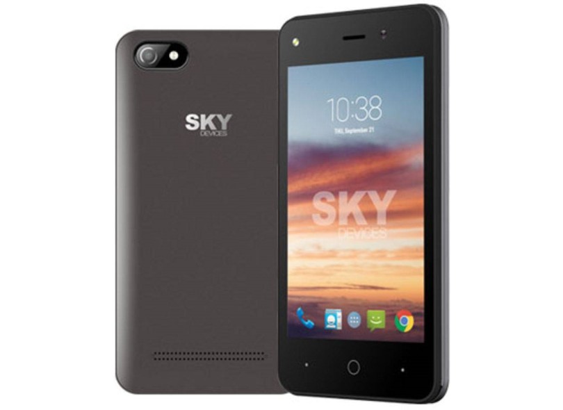 Smartphone Sky Platinum 4.0 4GB 5,0 MP 2 Chips Android 6.0 (Marshmallow ...