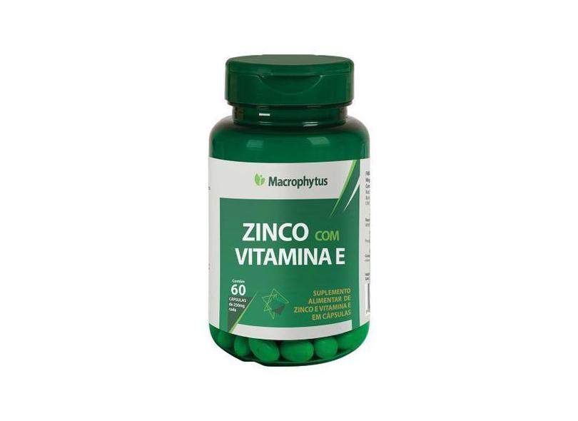 Zinco Com Vitamina E - Funcionamento Do Sistema Imune 60Caps - Macroph ...
