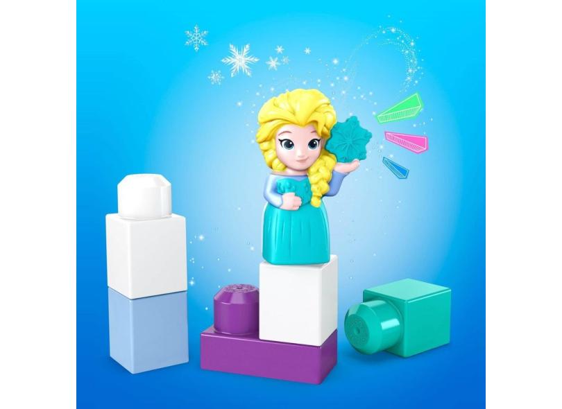 Blocos Infantil Mega Bloks Frozen Elsa 25 Peças - GWF91 com o Melhor ...