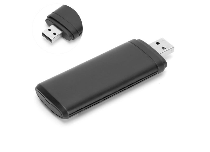 Placa de rede sem fio 5G de banda dupla USB desktop notebook receptor ...