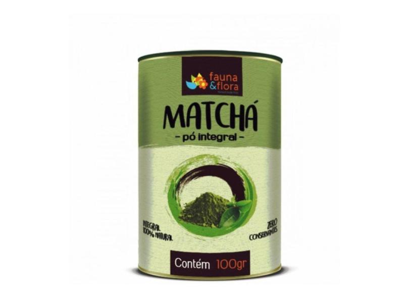 MATCHá INTEGRAL EM Pó SOLúVEL 100G FAUNA E FLORA Matcha em Promoção é ...