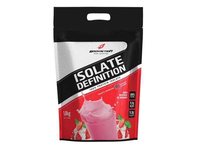 Isolate Definition 1,8 Kg - Body Action (morango) com o Melhor Preço é ...