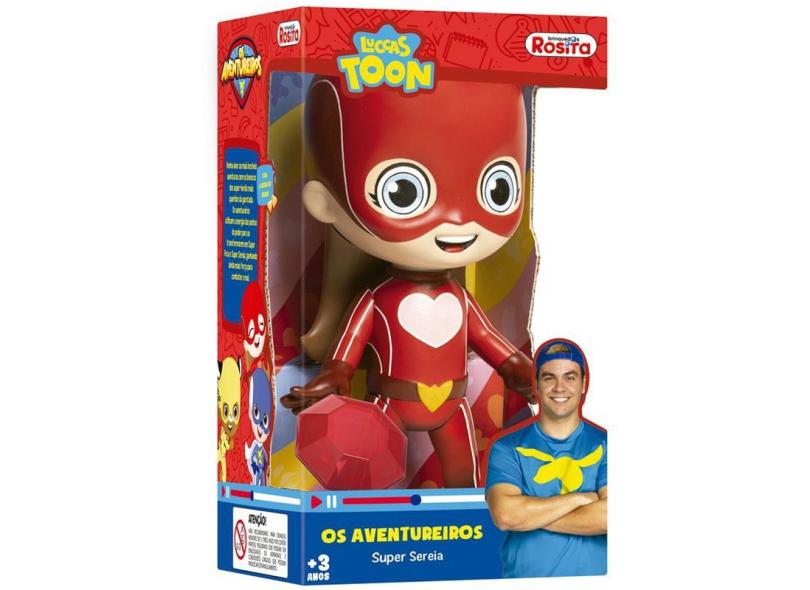 Boneco E personagem aventureiros super sereia 27CM baby brink em ...