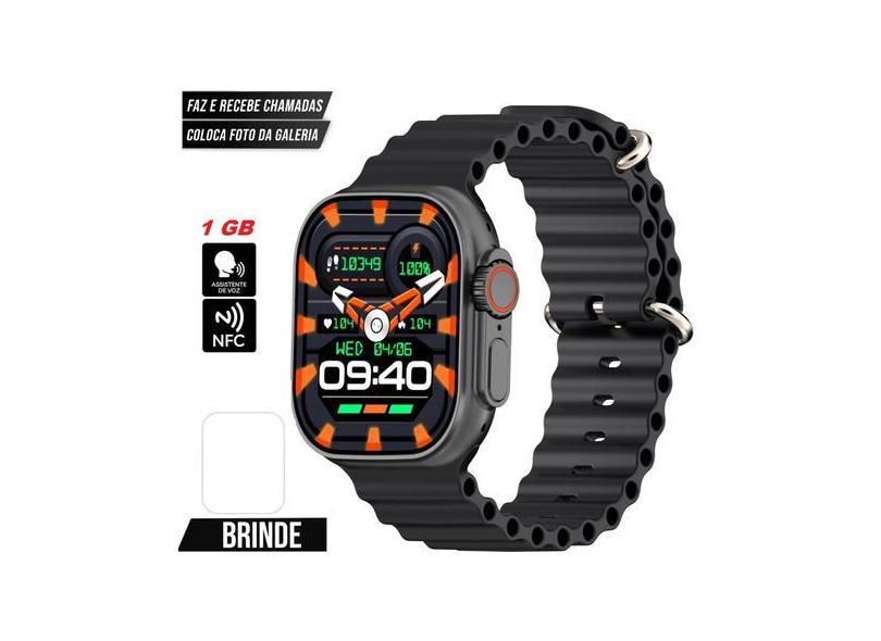 Relógio Smartwatch Infinity Series 9 W69 49mm NFe Troca Foto Faz Rece ...