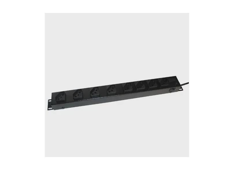 Filtro de linha Régua 8 Tomadas Rack 19 / - 2200 Watts 10 unidades com ...