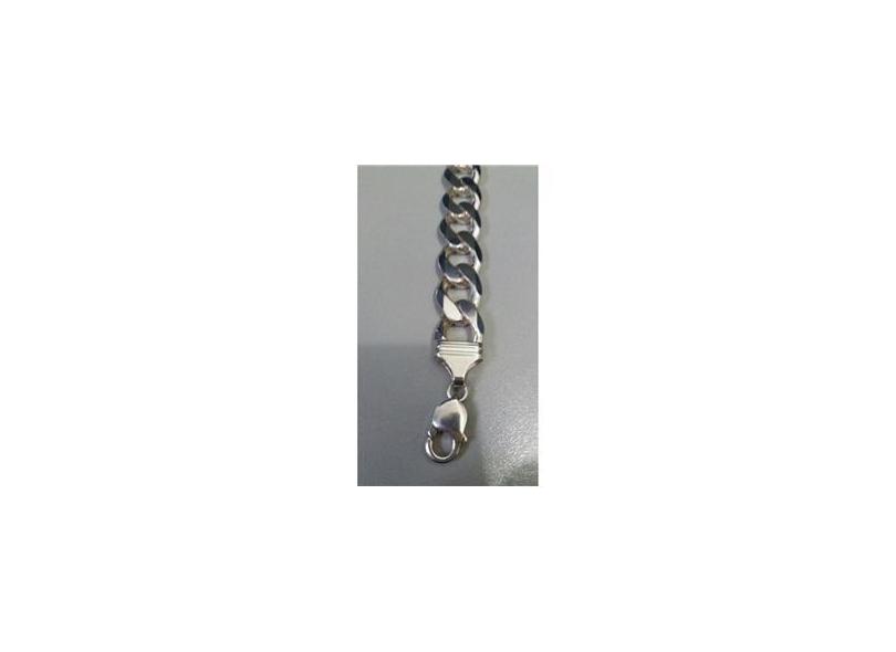 Pulseira Italiana Grossa Prata 925 Maciça 61 Gramas com o Melhor Preço ...