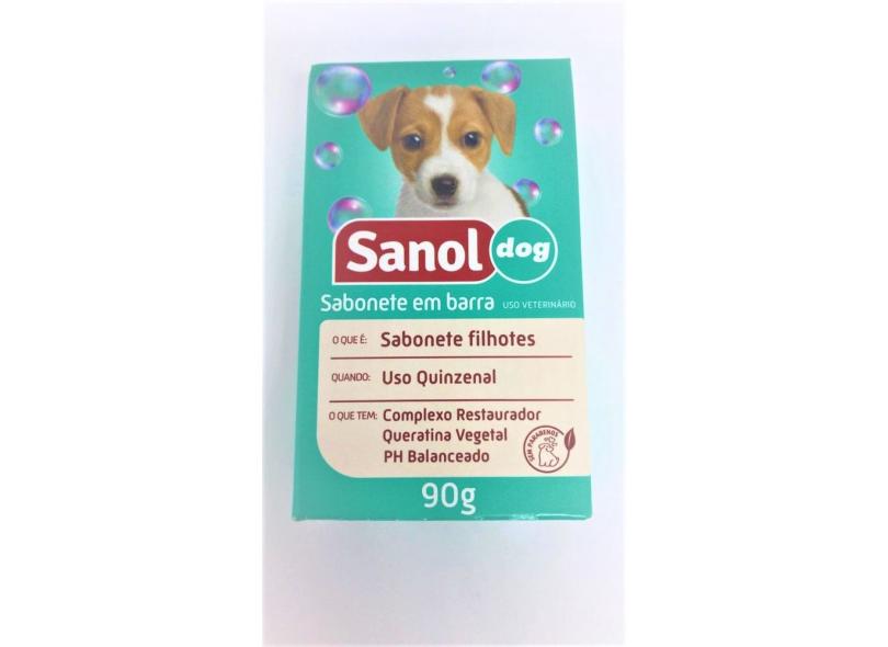 Sabonete Em Barra Filhotes Sanol Dog 90g com o Melhor Preço é no Zoom
