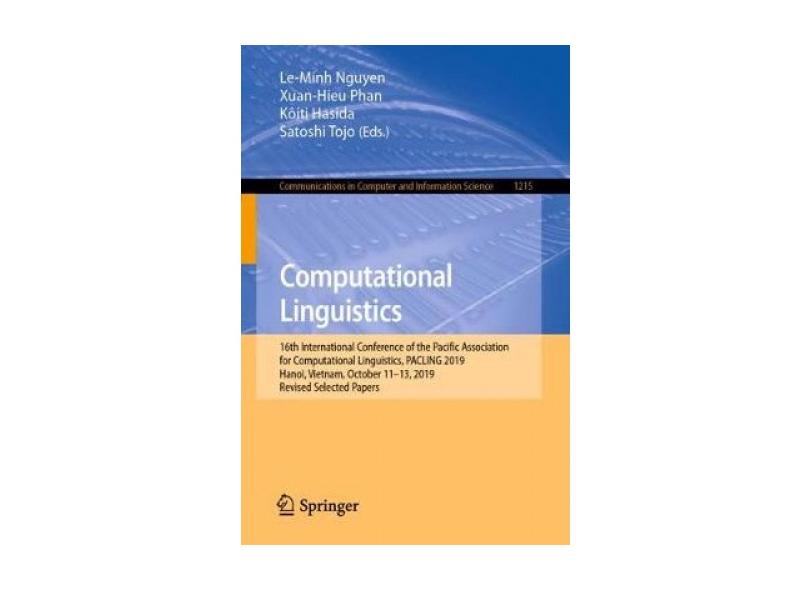 Livro - Computational Linguistics: 16th International Conference of the Pacific Association for ...