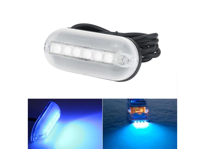 12V 6LED Gio do barco luzes LED para iluminação pesca natação Yacht ...