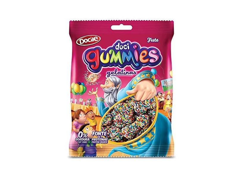 Bala de Gelatina Gummies Festa 250g - Docile com o Melhor Preço é no Zoom